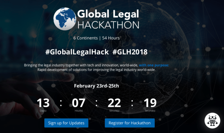 Global Legal Hackathon Podcast – The Countdown Begins – Artificial Lawyer