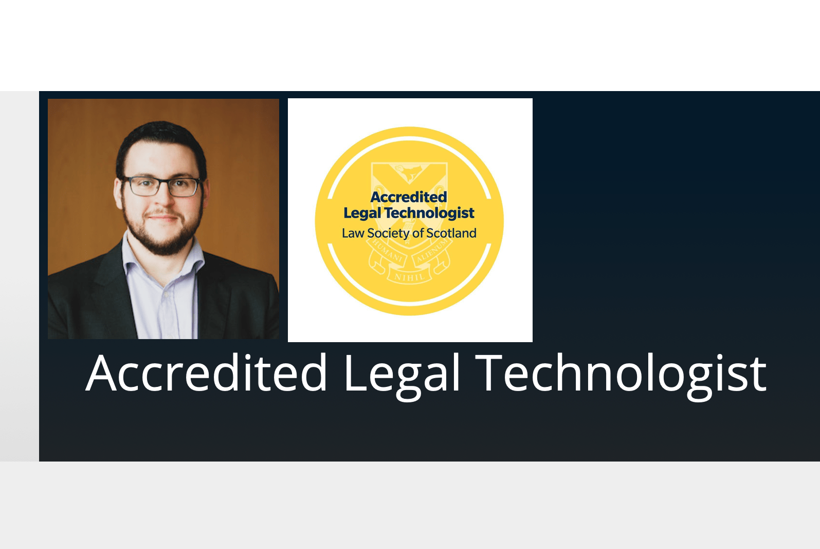 Meet The First ‘Accredited Legal Technologist’ + Comment From Law Soc E ...