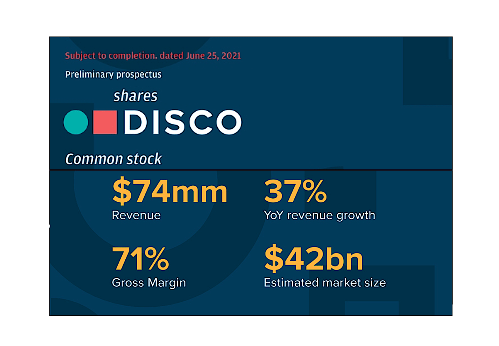 DISCO Files For IPO, Claims $42BN Market Opportunity – Artificial Lawyer