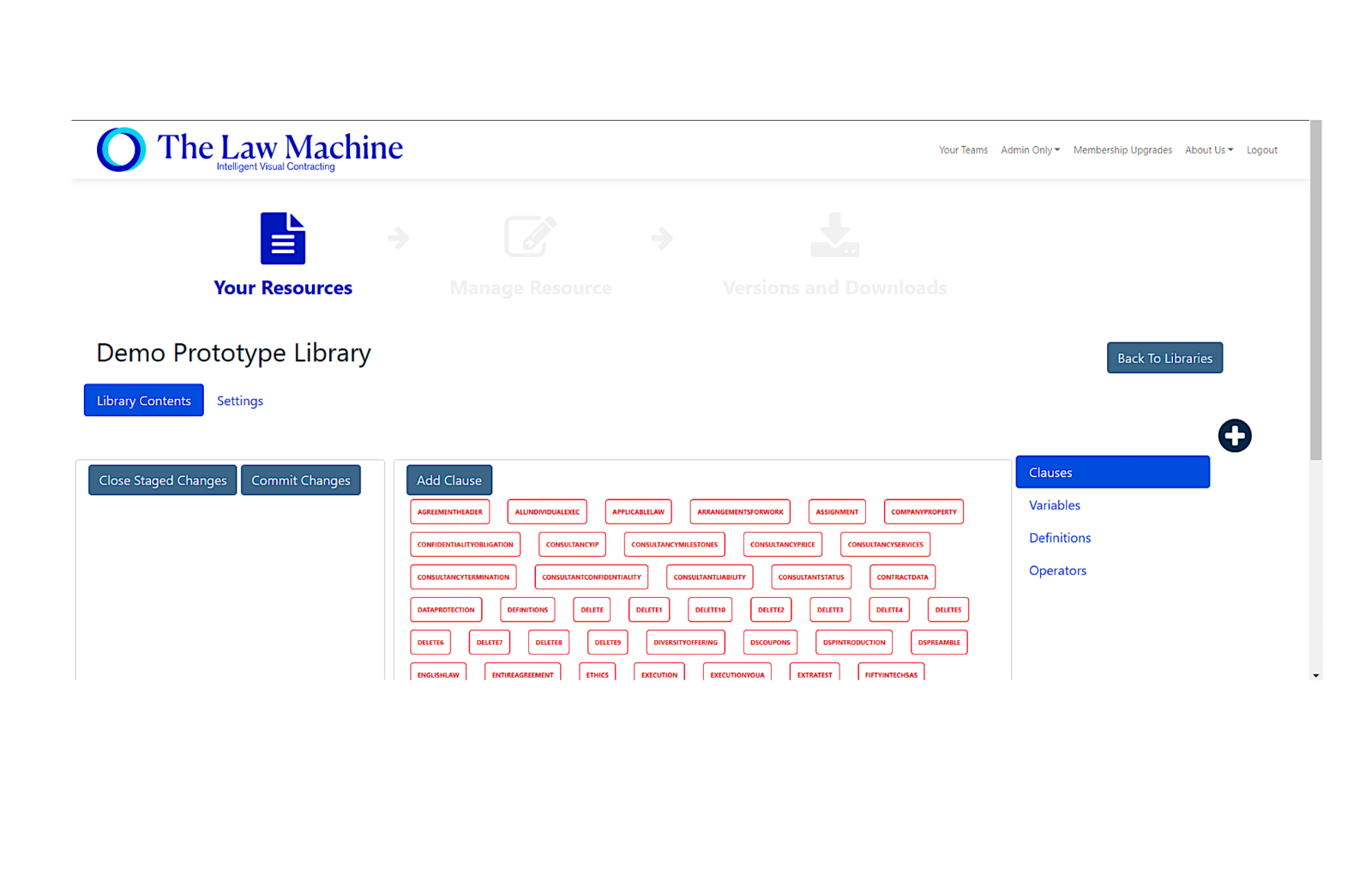The Law Machine: A Modular Solution to Contract Standardisation vs ...