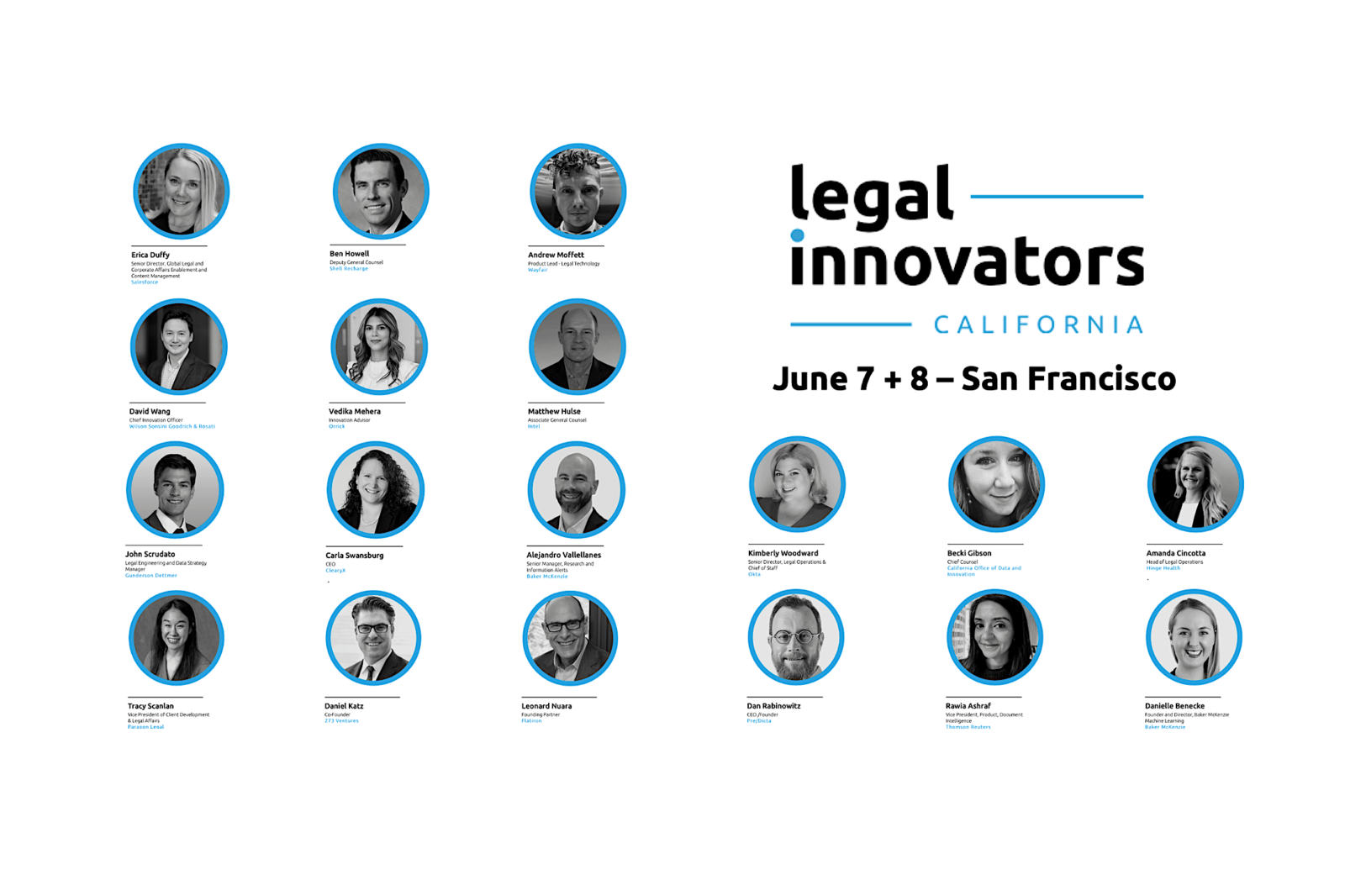 Awesome Speakers at Legal Innovators California, June 7/8 ...