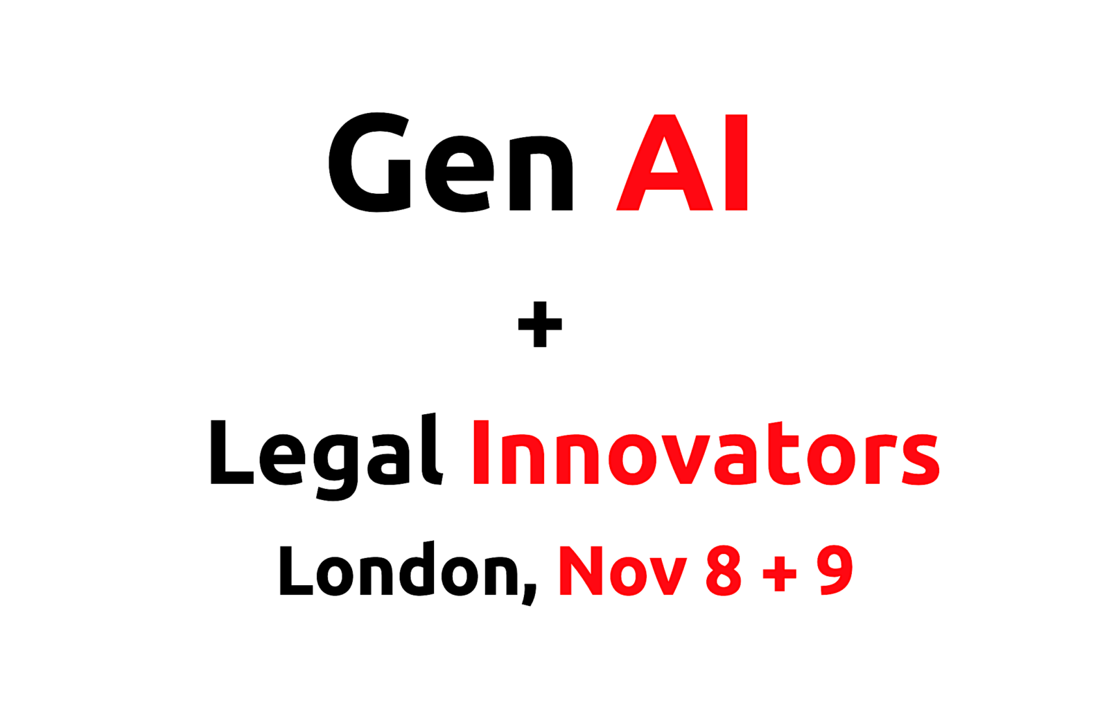 Generative AI at the Legal Innovators Conference, Nov 8 + 9 ...