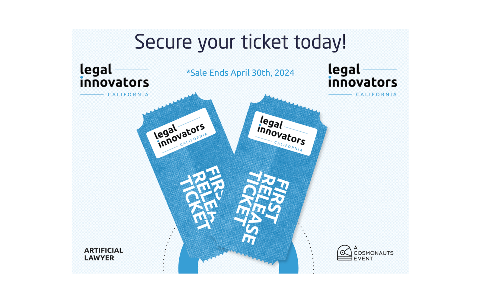 1st Release Tickets Now Available for Legal Innovators California ...