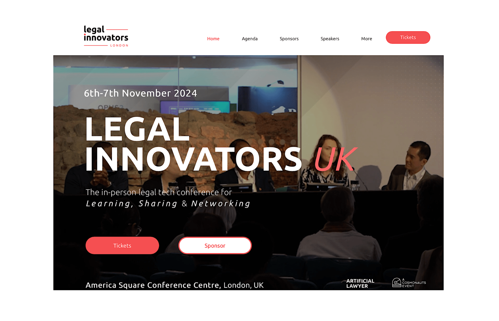 Get Ready For Legal Innovators UK – London, Nov 6 + 7 ! – Artificial Lawyer