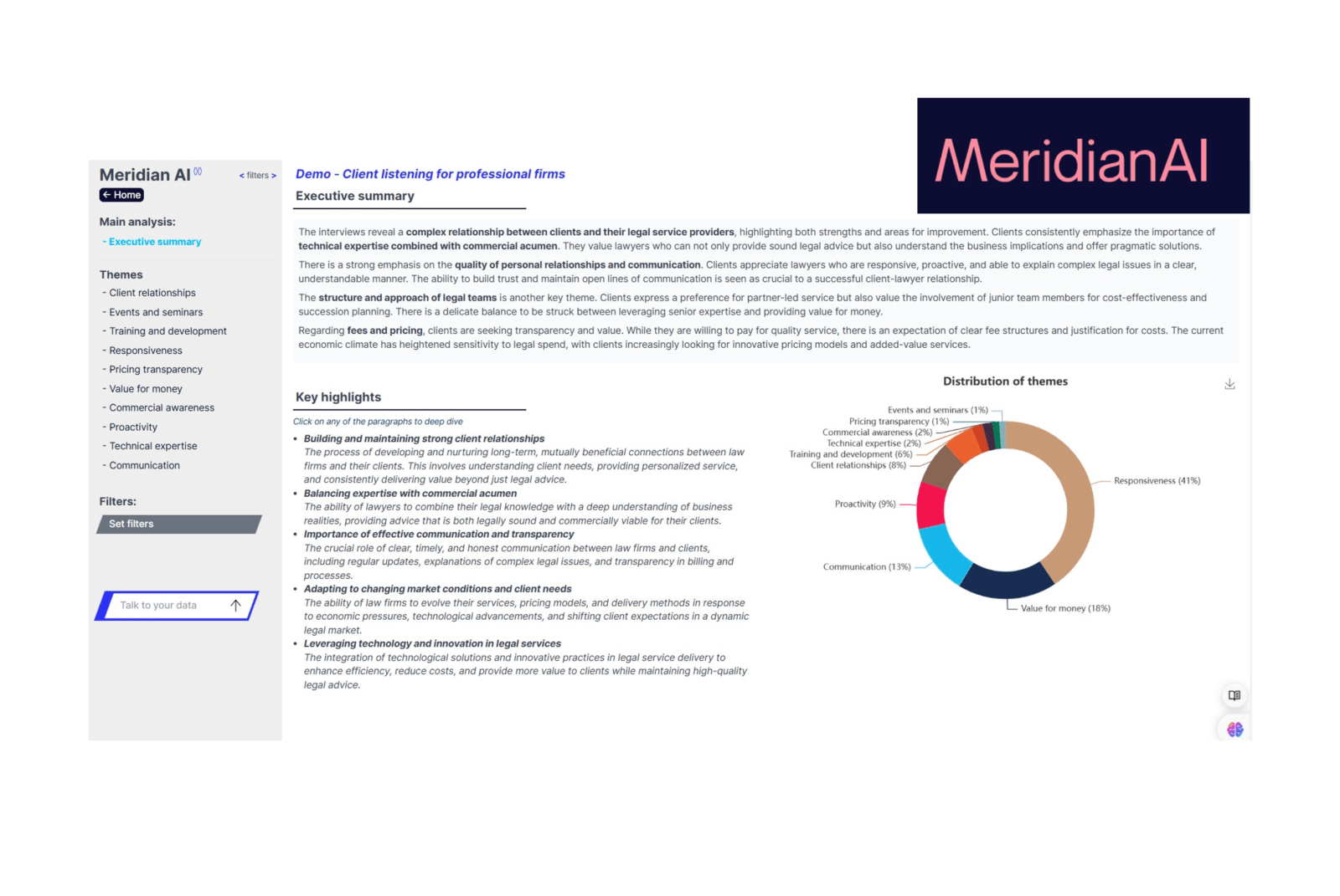 Meridian AI – Client Listening Will Never Be The Same Again ...