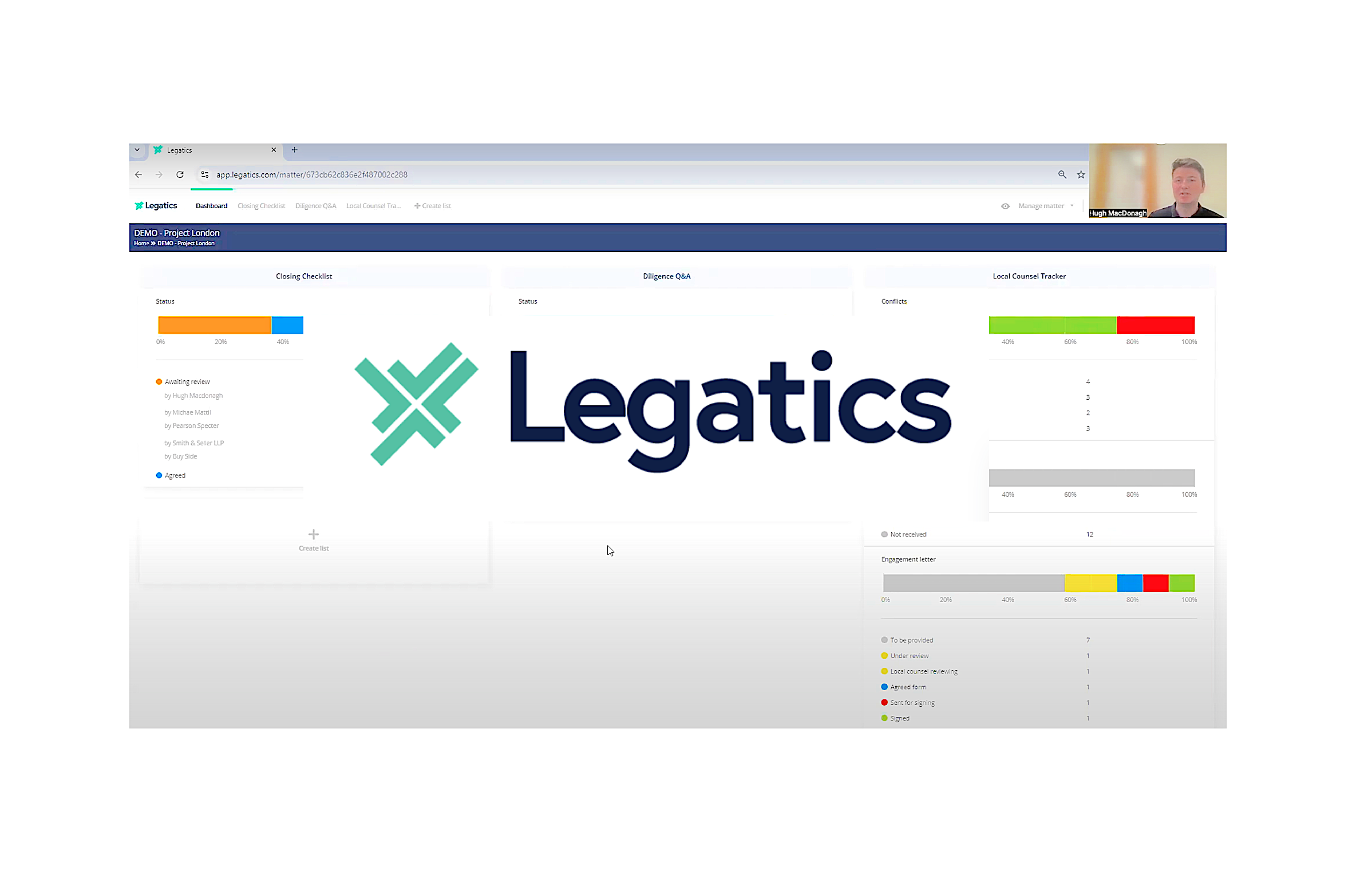 Product Walk Through: Legatics – Transaction Management – Artificial Lawyer