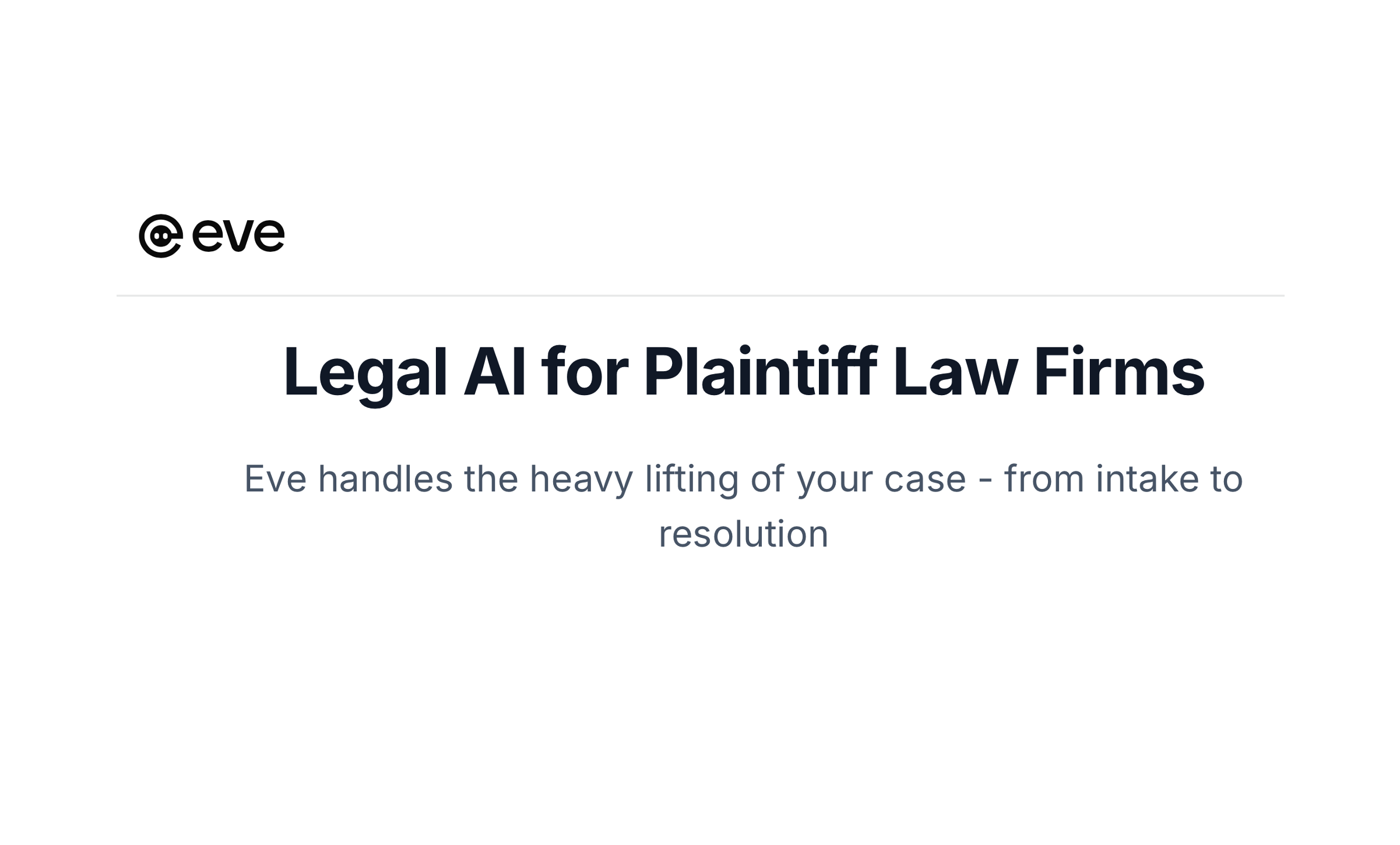 Andreessen Horowitz Leads $47m Investment Into Eve – Artificial Lawyer